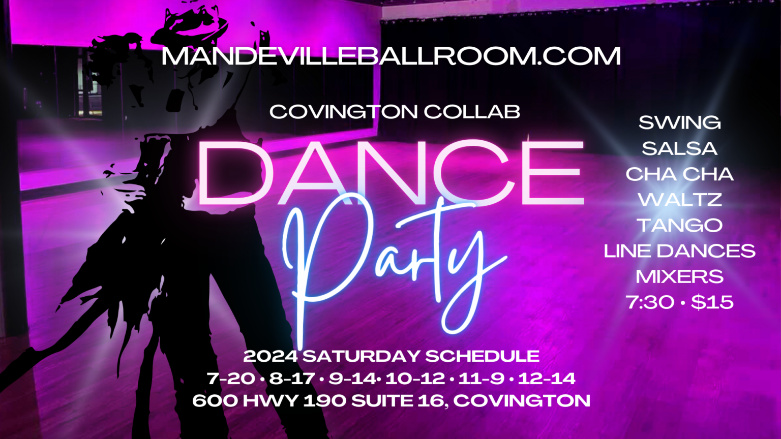 Home - Mandeville Ballroom Dance Studio